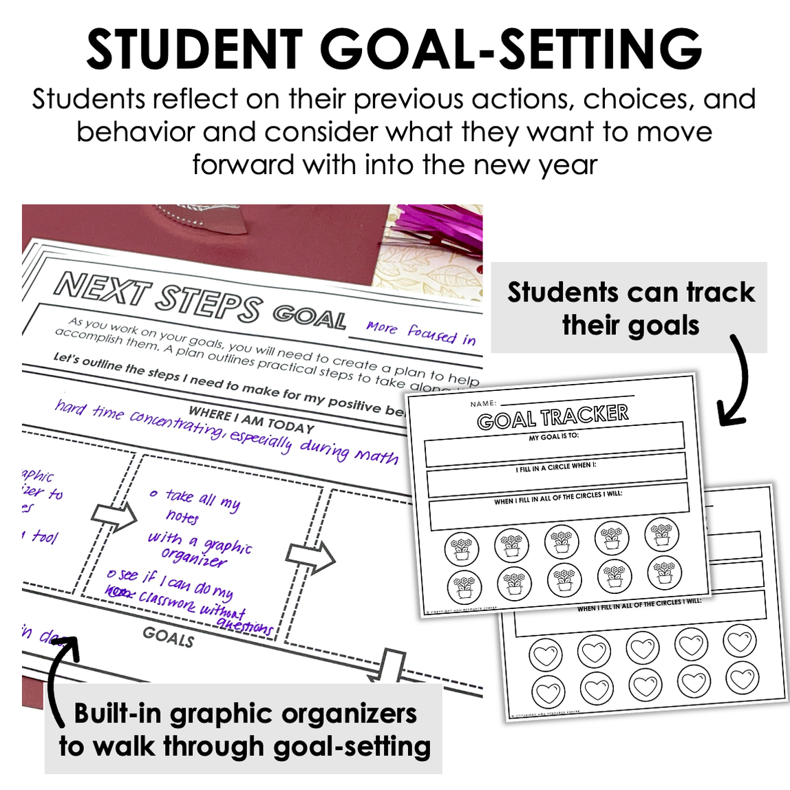 New Year, New Choices | Behavior Goal Setting Workbook — Autism Grown Up