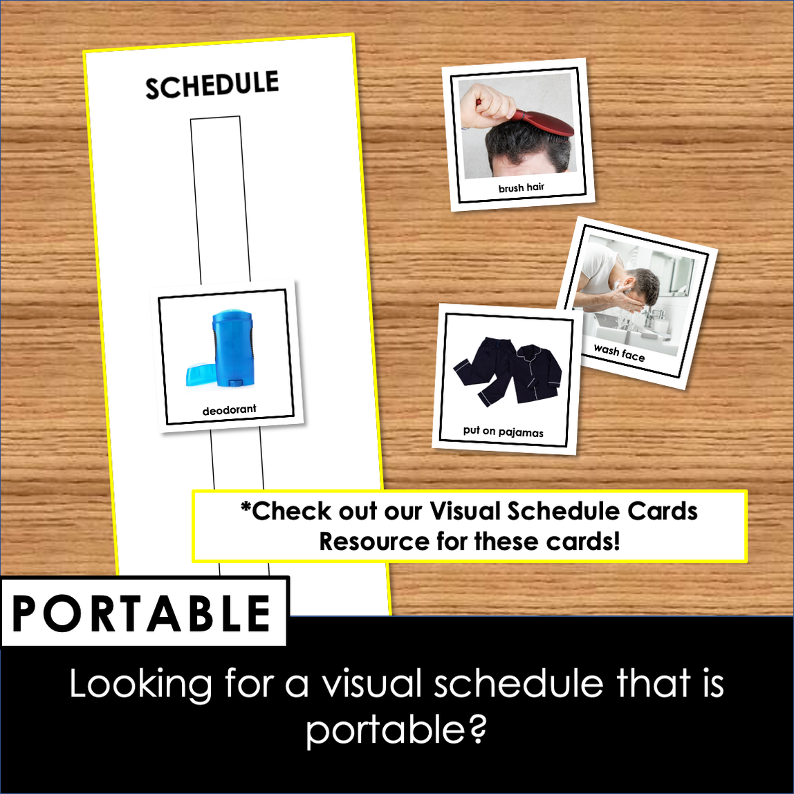 Pocket Visual Schedule — Autism Grown Up