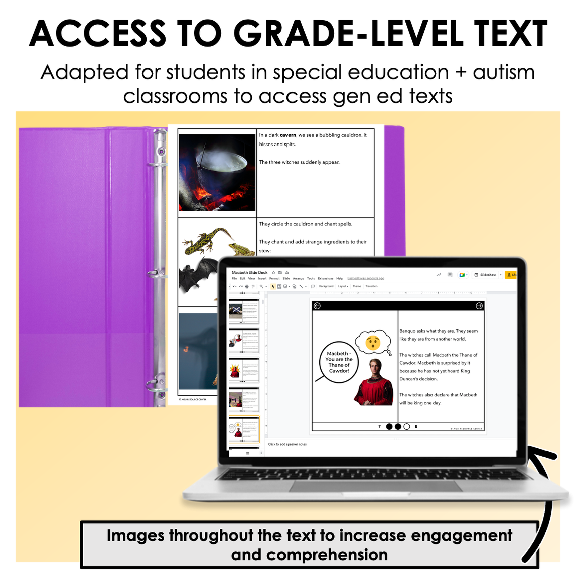 Macbeth Adapted Novel — Autism Grown Up