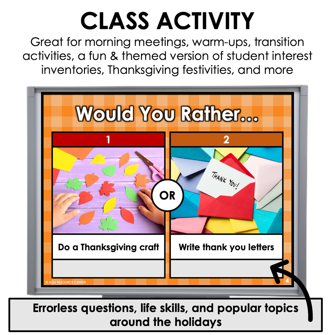 Visual Would You Rather | Thanksgiving — Autism Grown Up