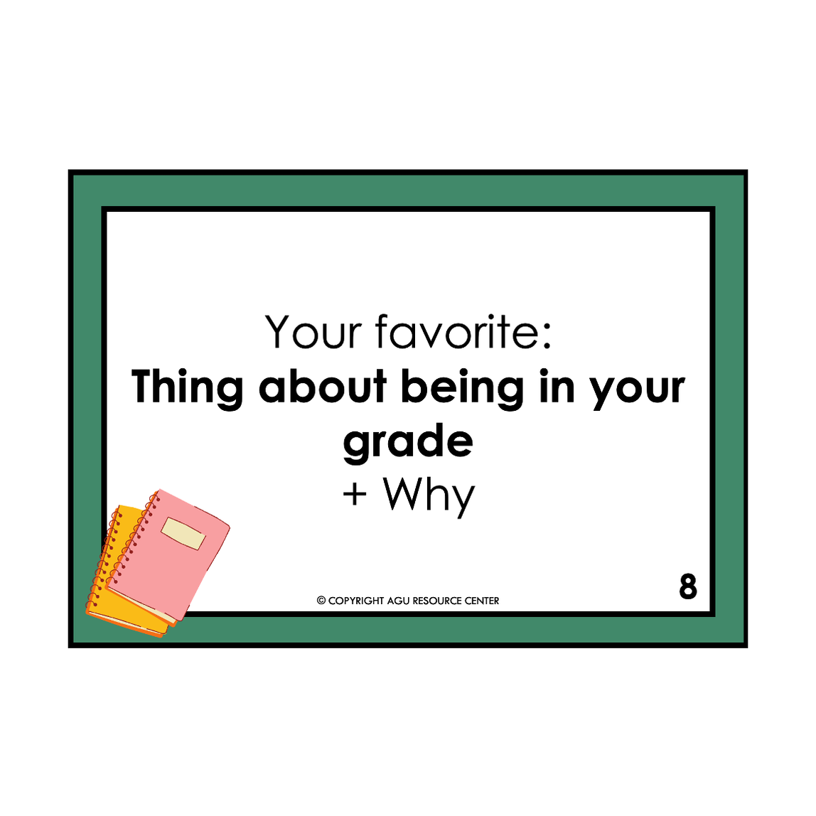 End of the Year FAVORITES + WHY | Icebreakers | Social Task Cards | Pr ...
