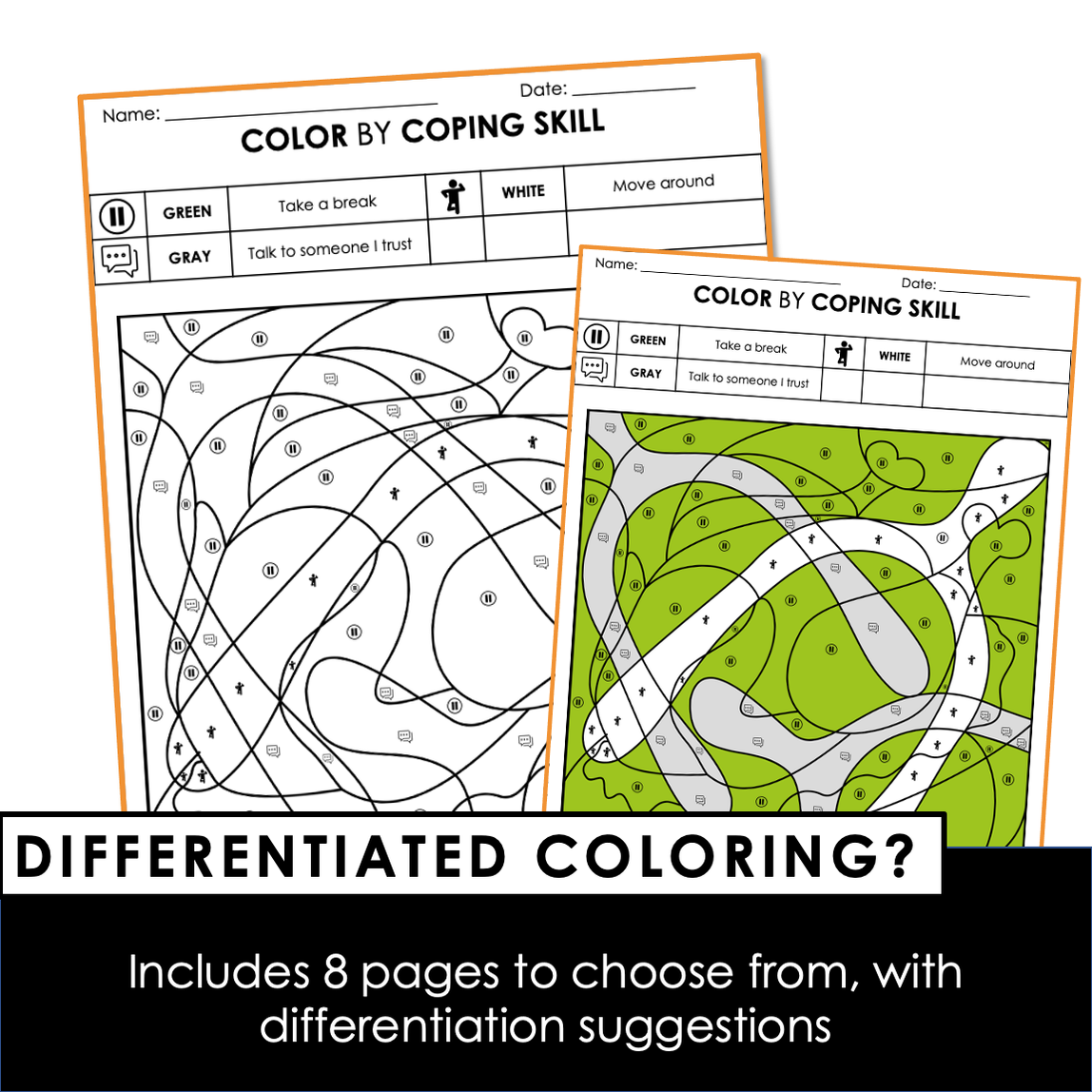 Color by Code | Thanksgiving | Coping Skills — Autism Grown Up