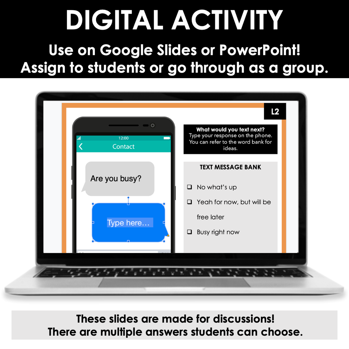 Texting with Friends | Social Skills Activity — Autism Grown Up