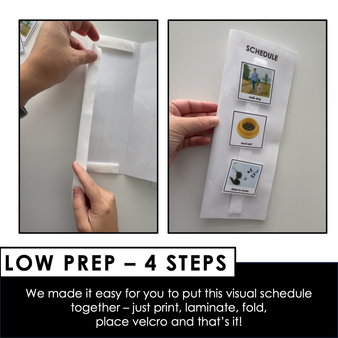 Pocket Visual Schedule — Autism Grown Up