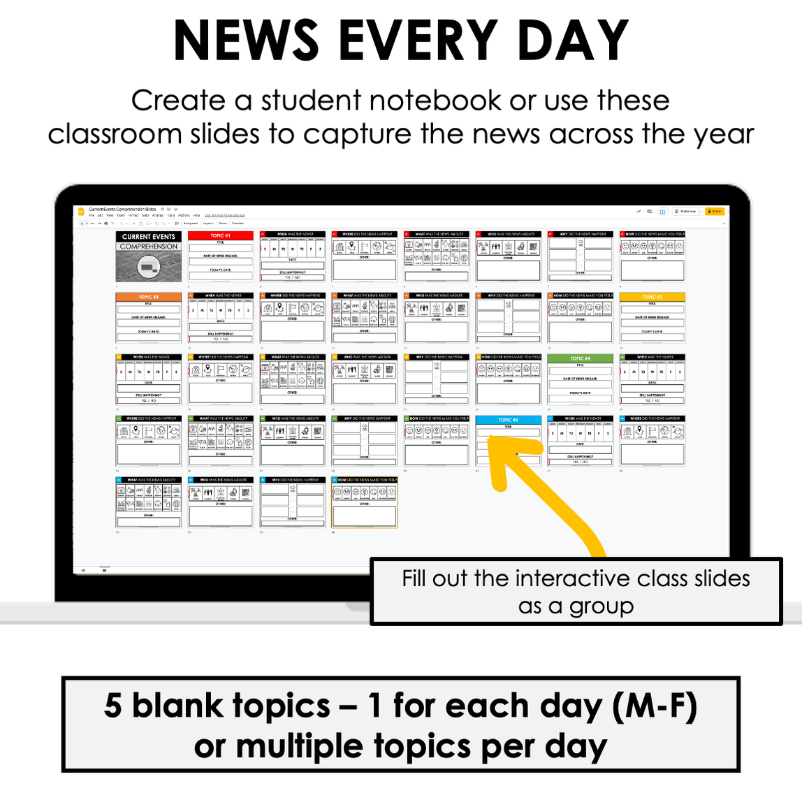 Current Events Comprehension | Reading the News — Autism Grown Up