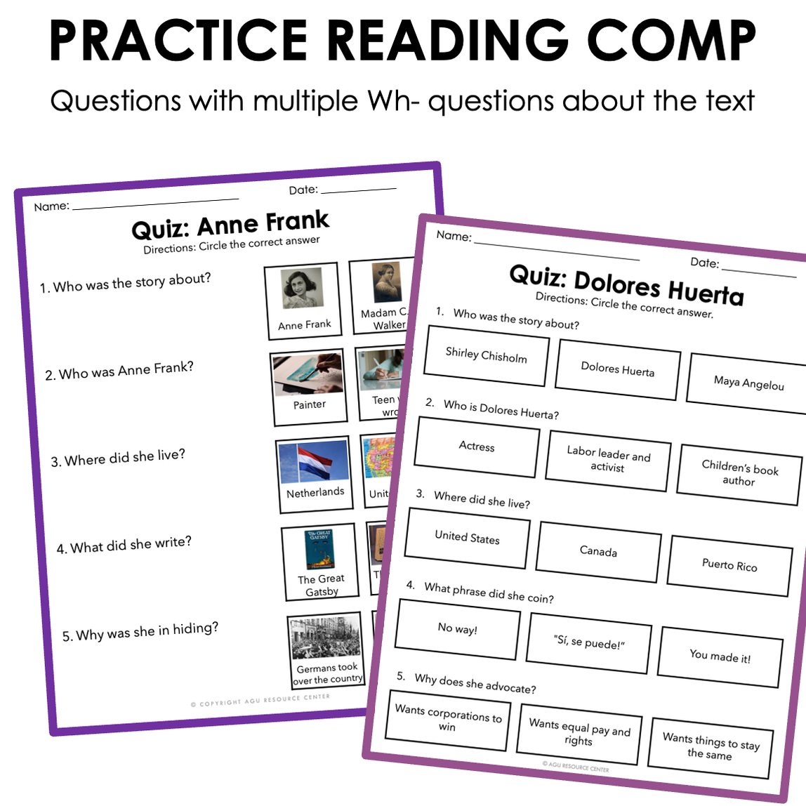 Women's History Month | Reading Comprehension — Autism Grown Up