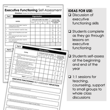Executive Functioning Skills | Student Self-Assessment — Autism Grown Up