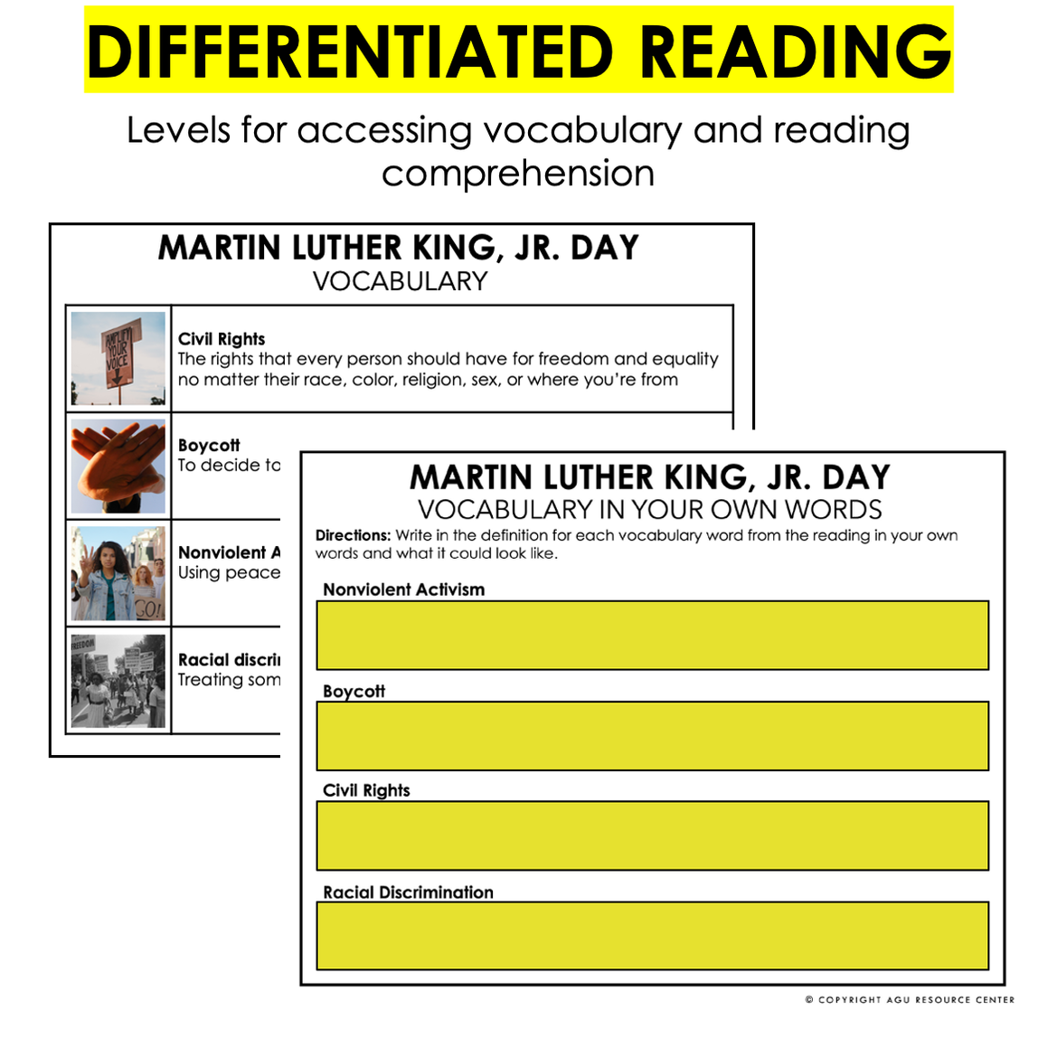 Martin Luther King Jr. Day Activities | Booklet + Interactive Digital ...