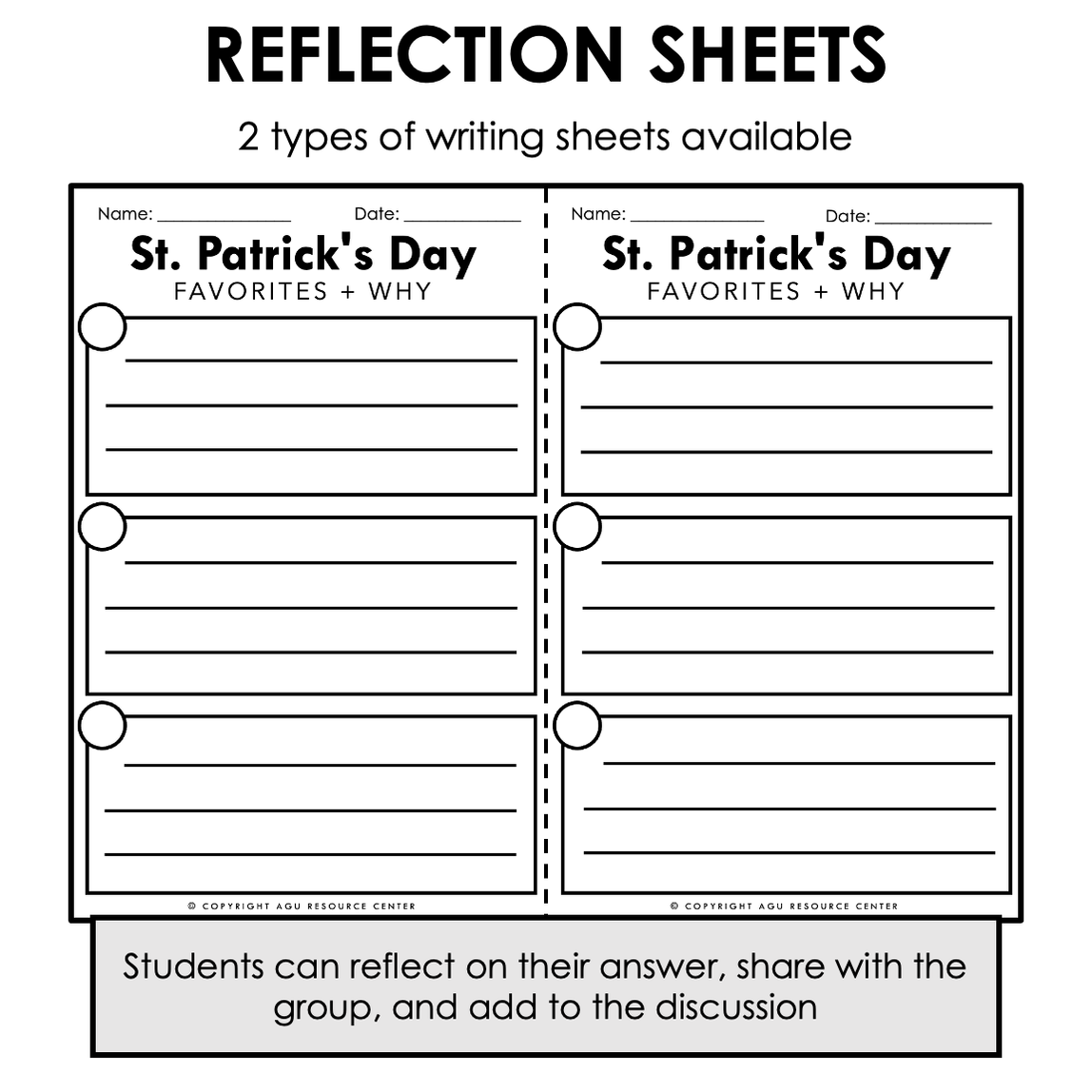 St. Patrick's Day FAVORITES + WHY | Icebreakers | Social Task Cards ...