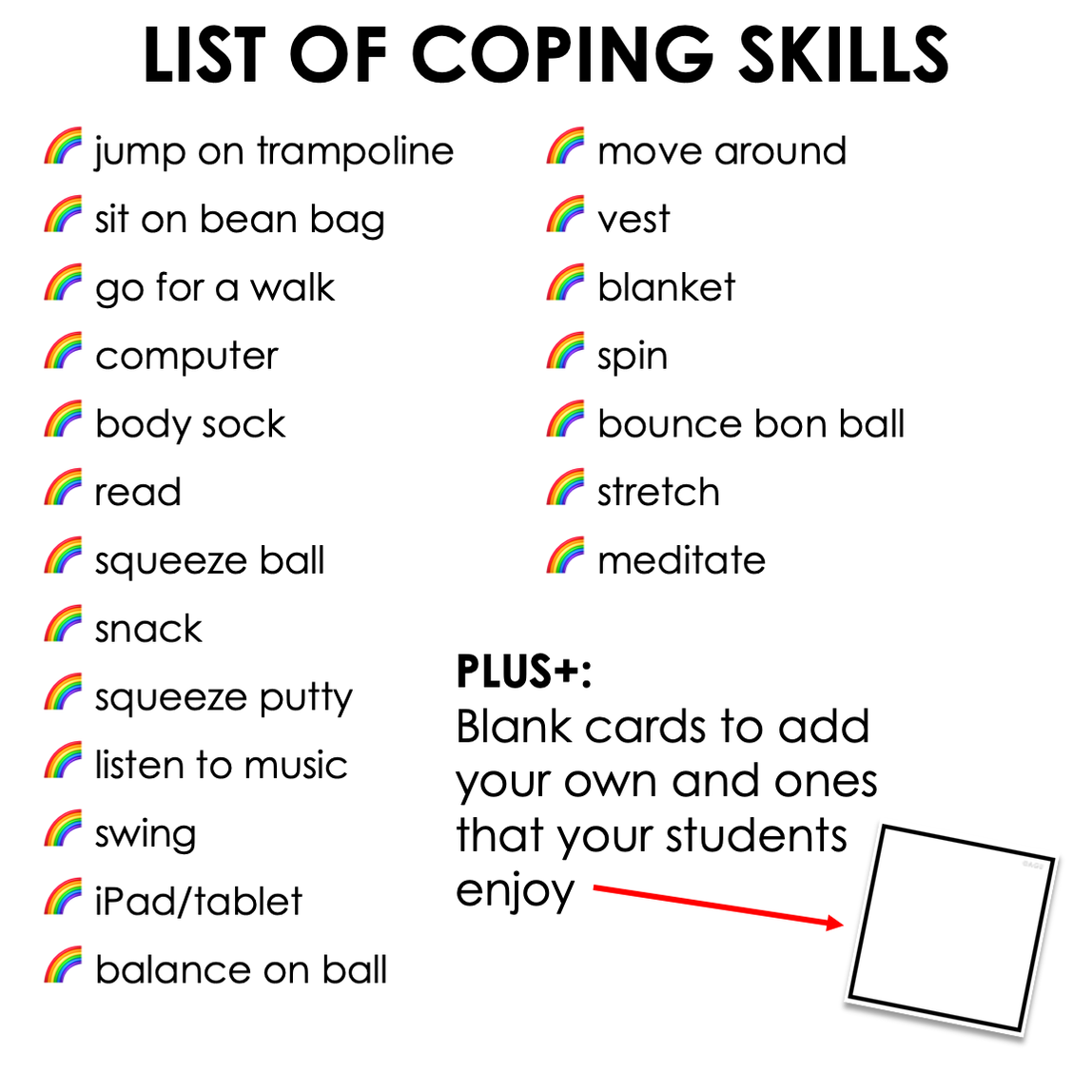 Self-Regulation Visual Supports — Autism Grown Up