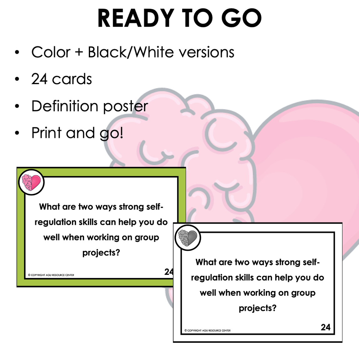 Self-Regulation | Executive Functioning Skills Task Cards — Autism Grown Up