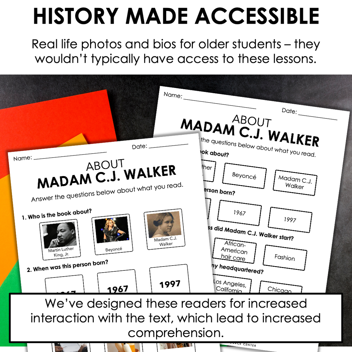 Madam C.J. Walker | Black History Month | Adapted Book — Autism Grown Up