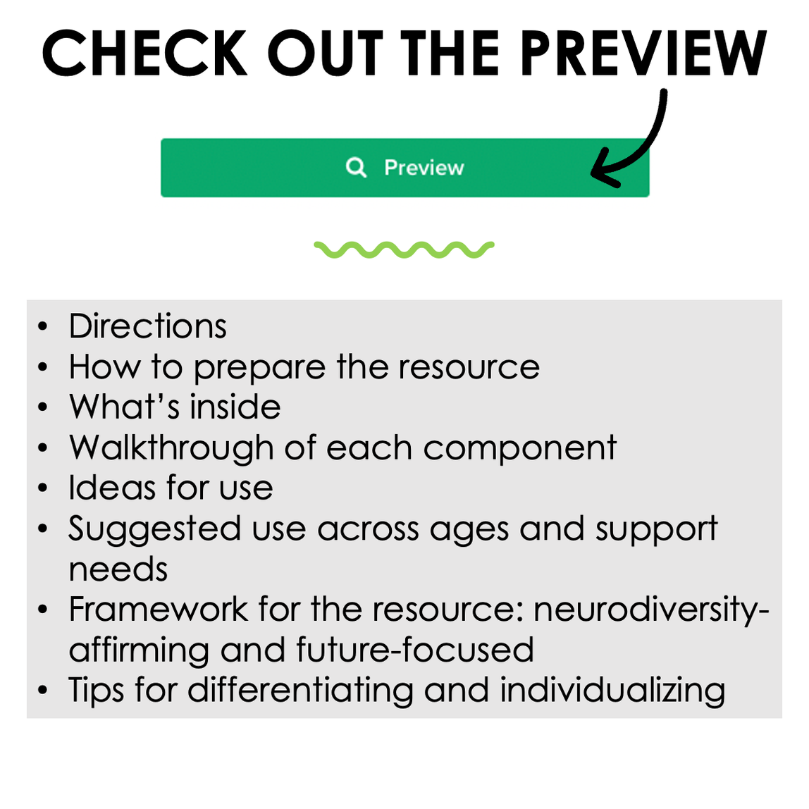 Fidget + Sensory Tools Rules + Social Story | EDITABLE — Autism Grown Up