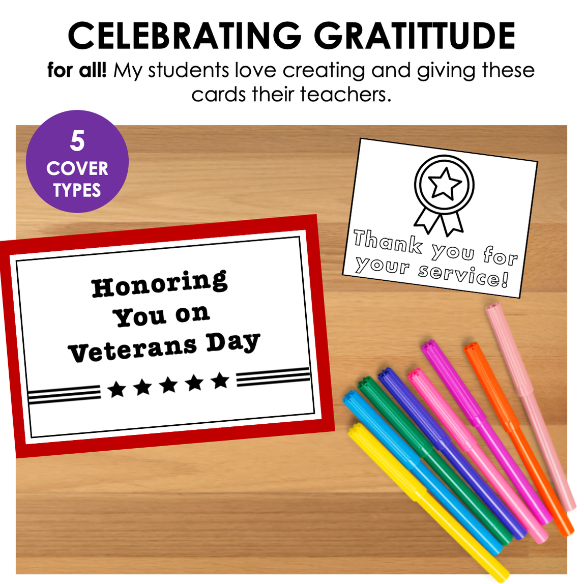 Veterans Day Cards | Differentiated Writing for Special Education ...