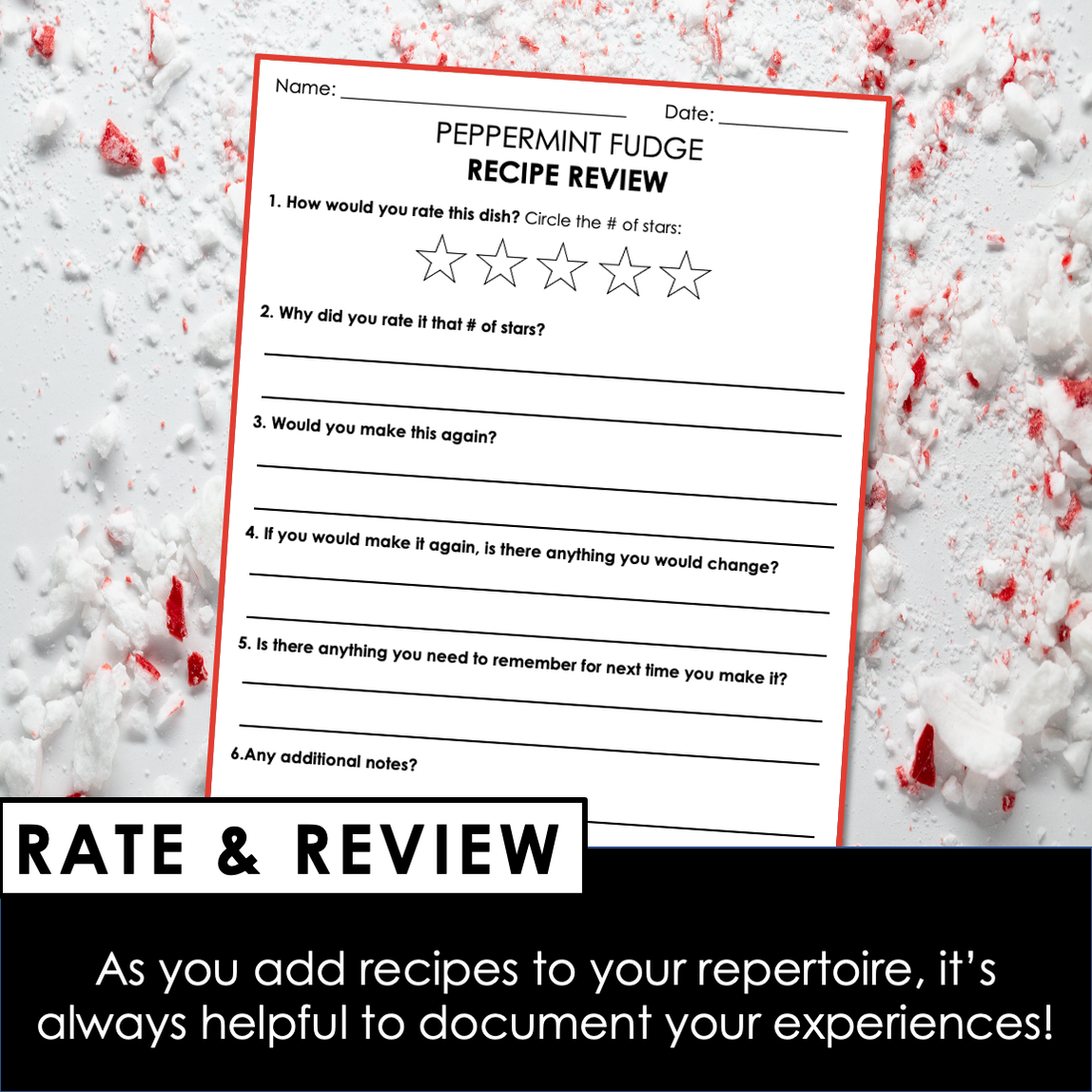 Peppermint Fudge VISUAL RECIPE | Holiday Recipes — Autism Grown Up