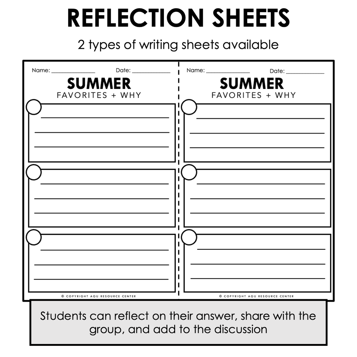 Summer FAVORITES + WHY | Icebreakers | Social Task Cards | Printable ...