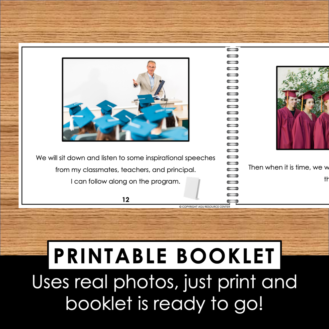 Graduation Ceremony Social Story | EDITABLE — Autism Grown Up