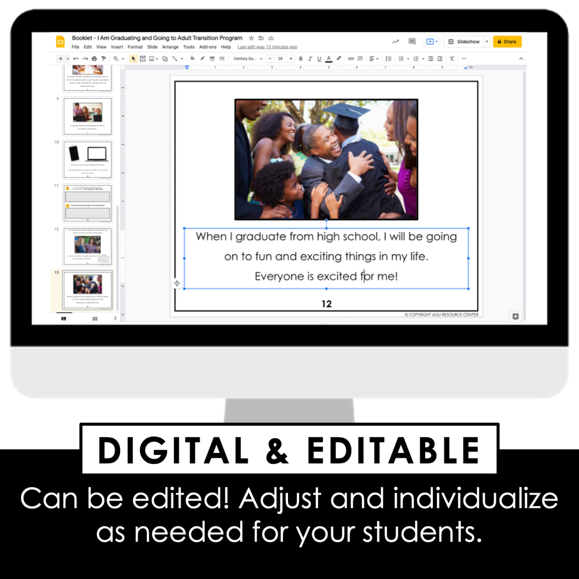 Graduating and Going to An Adult Transition Program Social Story | EDI ...