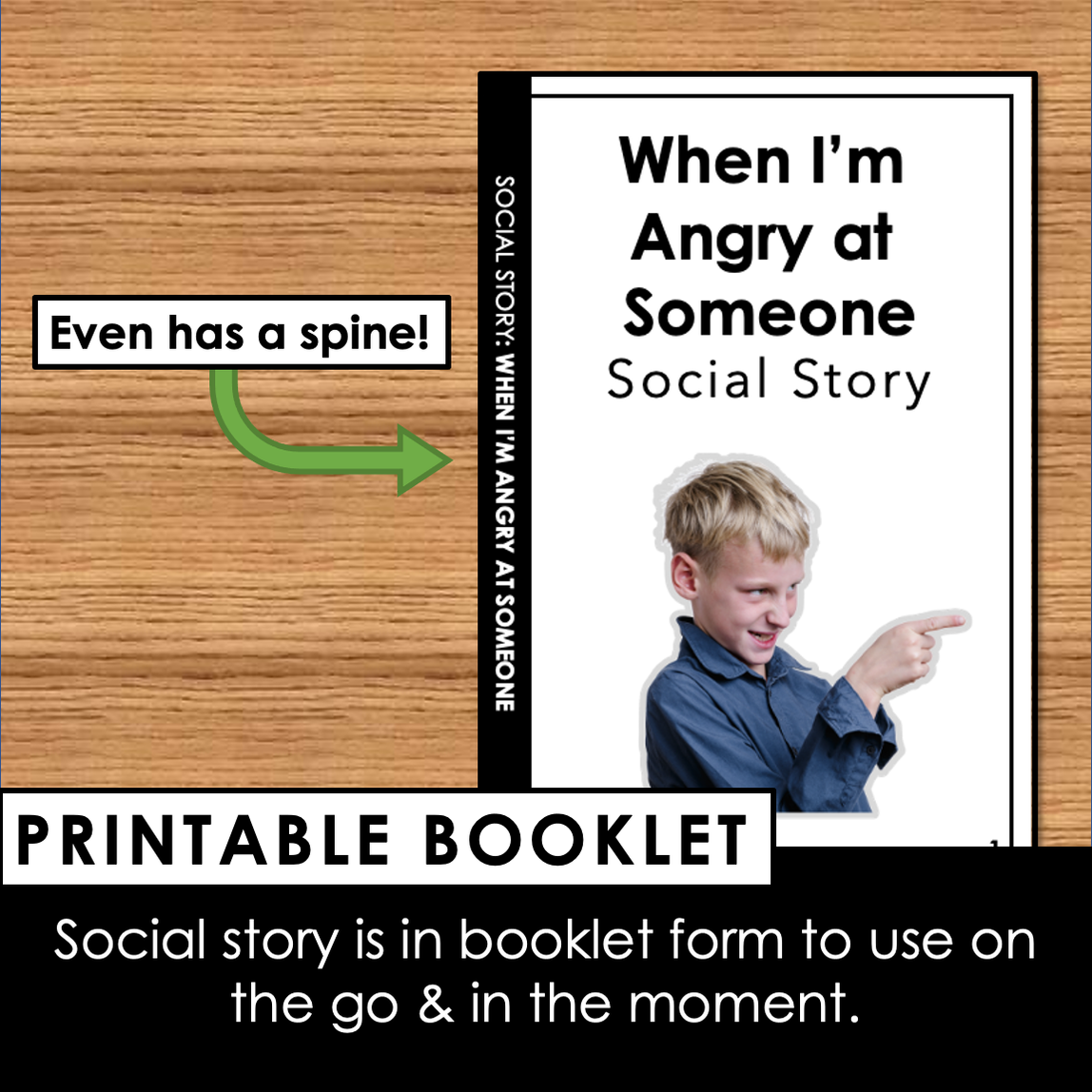 When I'm Angry at Someone SOCIAL STORY | EDITABLE — Autism Grown Up
