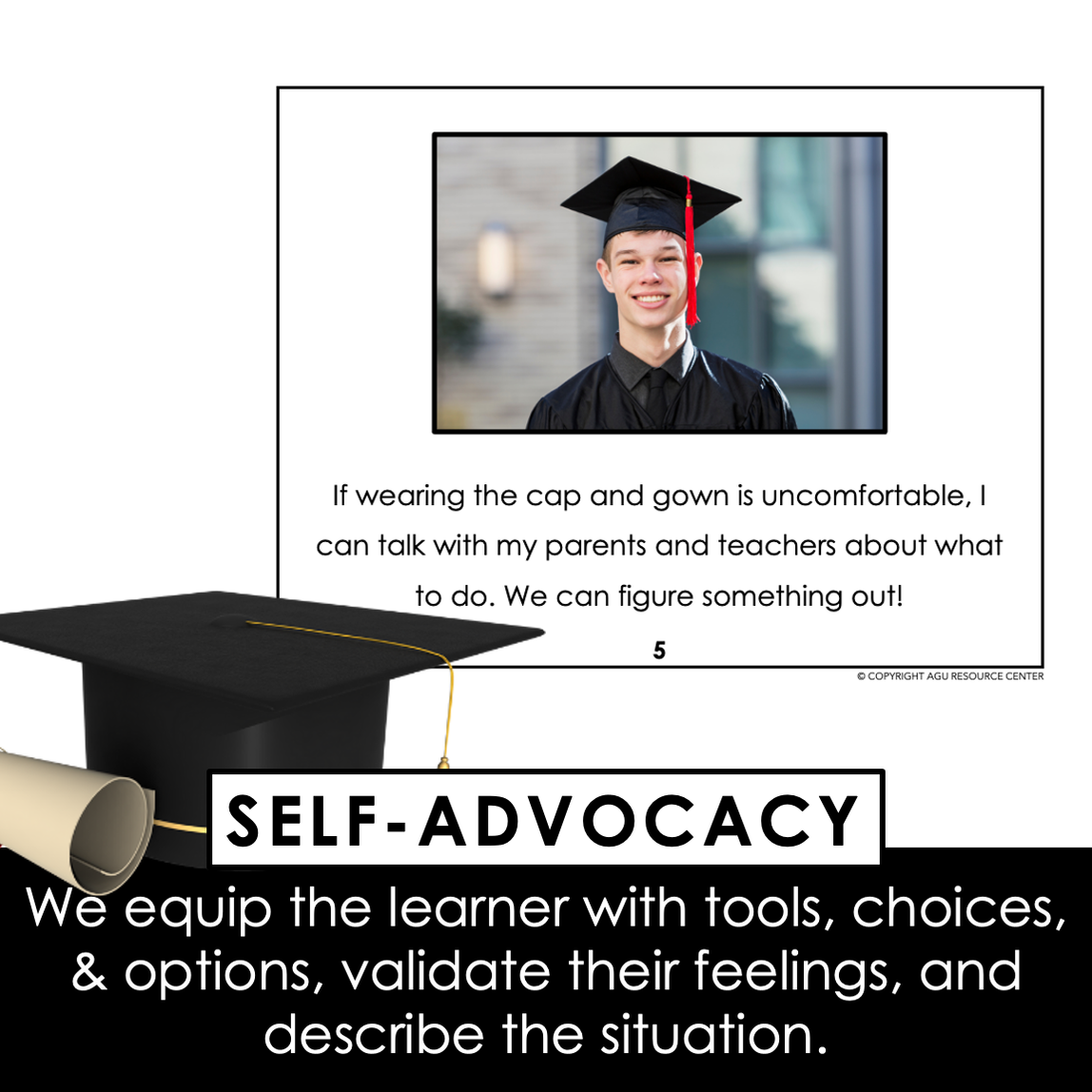 Graduation Ceremony Social Story | EDITABLE — Autism Grown Up