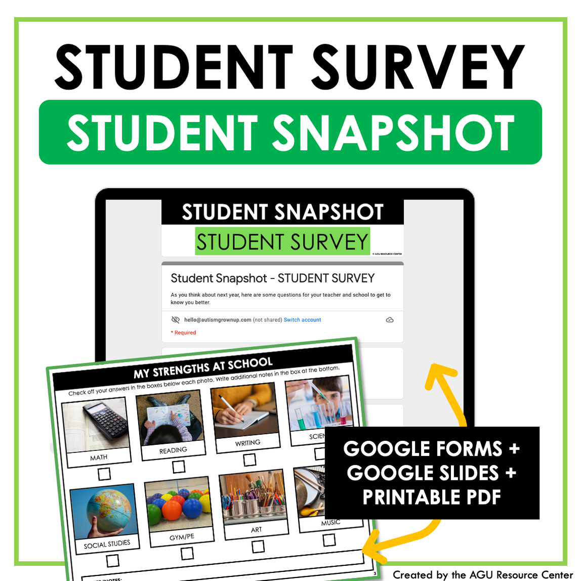 End of the Year STUDENT Survey — Autism Grown Up